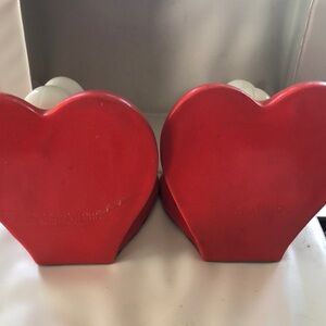 Other | Snoopy Bookend Woodstock 1964 Red And White Heartshaped Snoopy ...